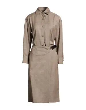 Paul & Joe Midi Dress In Virgin Wool And Elastane