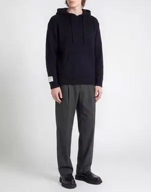 FAMILY FIRST Mohair Wool Blend Hooded Sweater