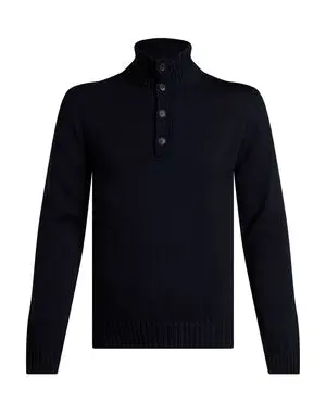 Alpha Studio Pastel Merino Wool Sweater - Blue