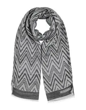 Missoni Scarf Acrylic, Modal, Viscose, Wool - Grey