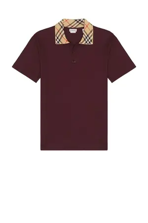 Burberry Evan Polo Vineyard Red