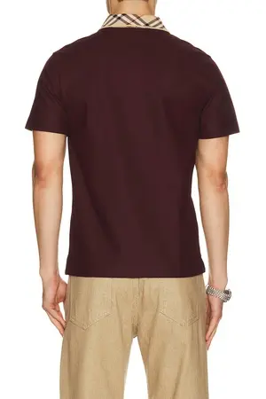 Burberry Evan Polo - Vineyard Red