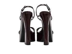 Schutz Arlene Platform Sandals - Brown