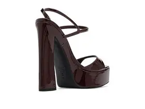 Schutz Arlene Platform Sandals - Brown