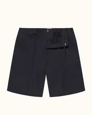 Orlebar Brown Relaxed Fit Bermuda Shorts In Night Iris - Blue