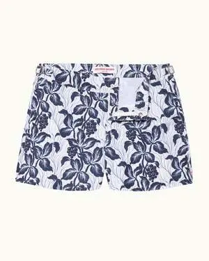 Orlebar Brown Setter Swim Shorts In Petralis Print - Blue