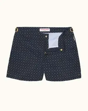 Orlebar Brown Solstice Print Setter Swim Shorts - Blue