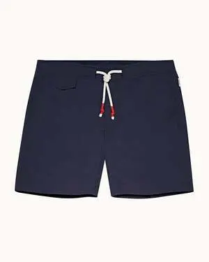 Orlebar Brown Navy Mid-length Swim Shorts - Blue