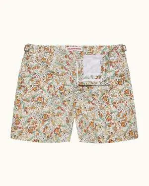 Orlebar Brown ORLEBAR BROWN Mid-Length Swim Shorts With Fairground Print Multi/vermillion