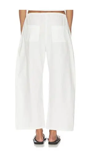 LESET Kyoto Carpenter Pant In White
