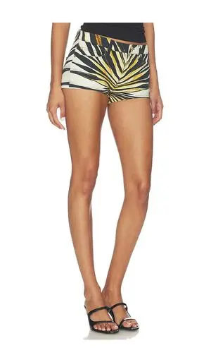Roberto Cavalli Hot Pants In Ivory
