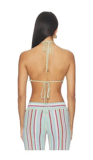 ASTA RESORT Marielle Top In Green