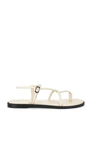 Free People Corsica Strappy Sandal In Ivory
