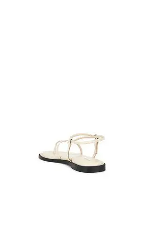 Free People Corsica Strappy Sandal In Ivory