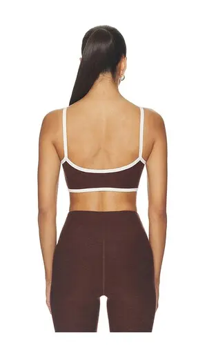 Year Of Ours Perfect Stretch Bralette In Brown