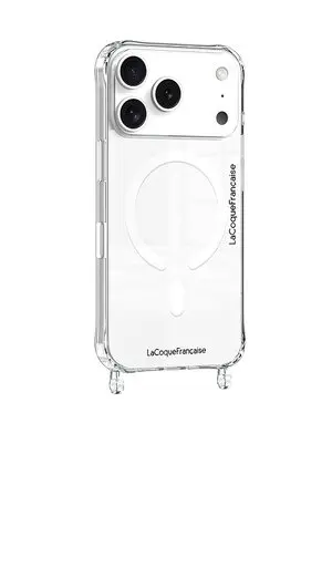 LA COQUE FRANCAISE Iphone 17 Pro Max Ring Cases Magsafe In White - Transparent