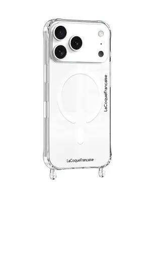 LA COQUE FRANCAISE Iphone 17 Pro Ring Cases Magsafe In White - Transparent
