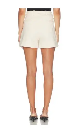 Rag & Bone Neila Ponte Shorts In Beige