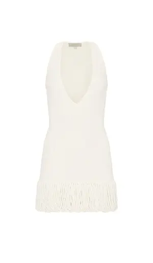 HAELO Draped Loop Mini Dress
