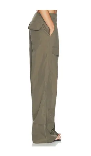 HAELO Straight Leg Cargo Pant - Army
