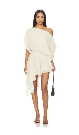 LOVERS AND FRIENDS Lucille Mini Dress - Tan
