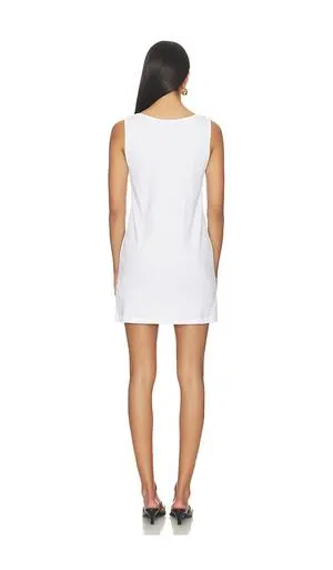 LESET Nando Boatneck Mini Dress