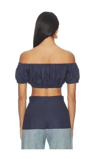 Matthew Bruch Bubble Crop Top