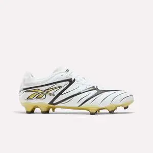 REEBOK Sidewinder 26 Pro Firm Ground Soccer Cleats - White/black/silver
