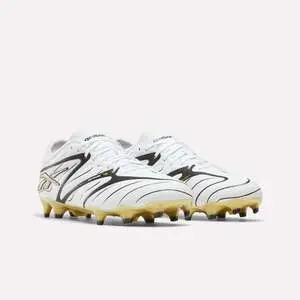 REEBOK Sidewinder 26 Pro Firm Ground Soccer Cleats - White/black/silver