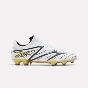 REEBOK Sidewinder 26 Elite Firm Ground Cleats - White/black/silver