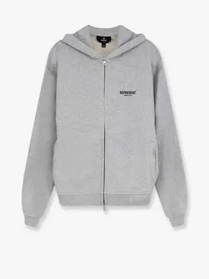 REPRESENT Cotton Sweatshirt - Grey