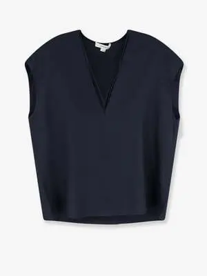 Vince Satin Top - Blue