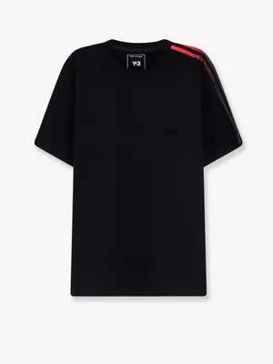 ADIDAS Y-3 Y3 Gradient Cotton Tshirt - Black