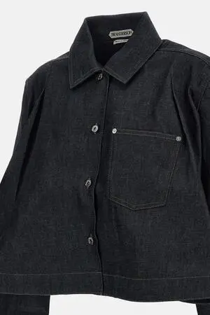 JW Anderson Oversized Denim Shirt - Blu