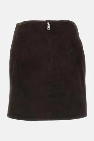 ROTATE BY BIRGER CHRISTENSEN Suede Mini Skirt
