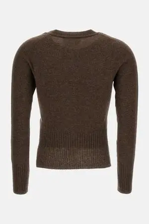 Simone Rocha Cropped Embellished Cardigan - Beige