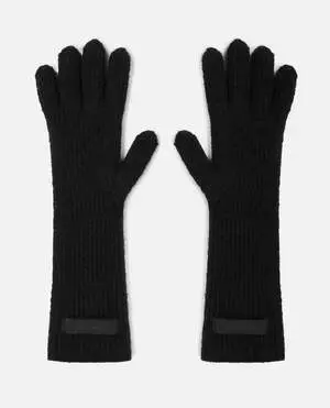 Jacquemus Jacquemus Grosgrain Gloves Nero