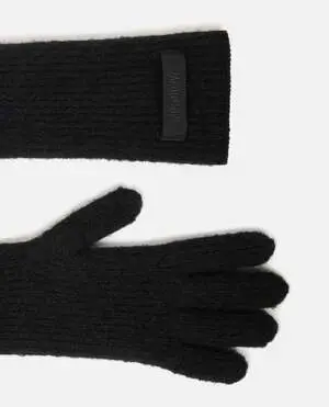 Jacquemus Grosgrain Gloves - Nero