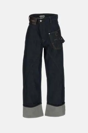JW Anderson Twisted Seam Workwear Jeans - Blue