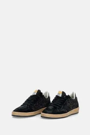 GOLDEN GOOSE Ballstar Sneakers With Glitter Upper