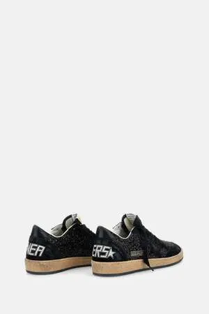 GOLDEN GOOSE Ballstar Sneakers With Glitter Upper