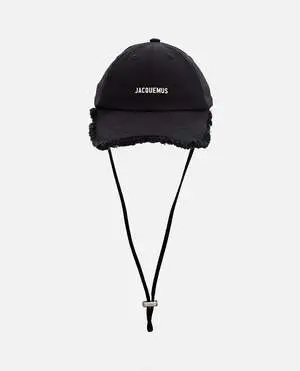Jacquemus Jacquemus La Casquette Artichaut Baseball Cap Nero