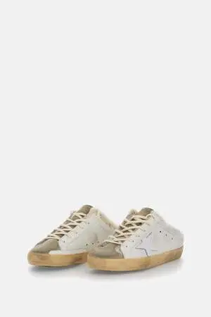 GOLDEN GOOSE Super-star Sabot - Bianco
