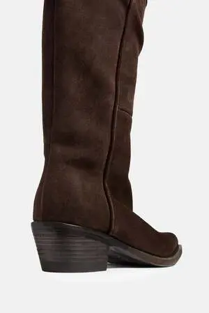 Khaite Stivale Clive 35 - Marrone