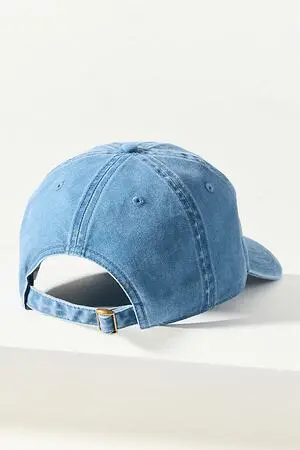 KERRI ROSENTHAL Denim Heart Baseball Cap