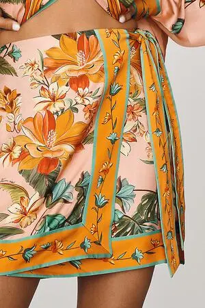 Farm Rio Birds Mi Skirt