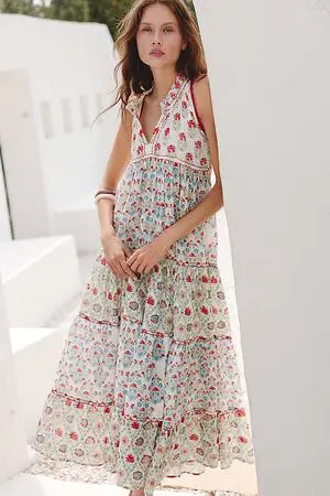 RO'S GARDEN Sofia Maxi Dress - Multi