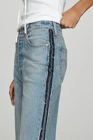 LEVI'S Ribcage High-rise Straight-leg Jeans