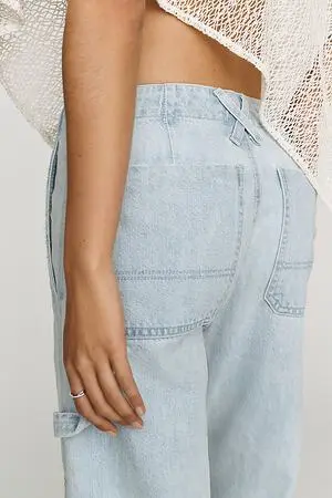 ASKK NY High-rise Cropped Carpenter Jeans