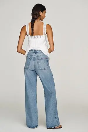AGOLDE Vtage Loose High-rise Wide-leg Jeans